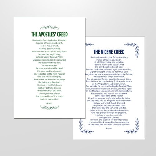 APOSTLE’S CREED/ NICENE CREED PRAYER CARDS (100 Pack) | Diocese of ...