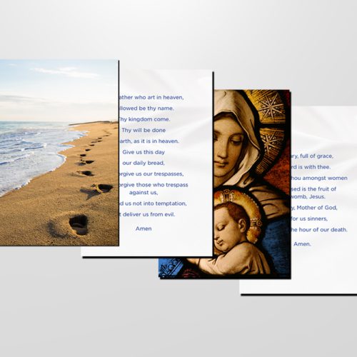 Hail Mary / Our Father Prayer Cards (100 Pack) | Diocese of Parramatta